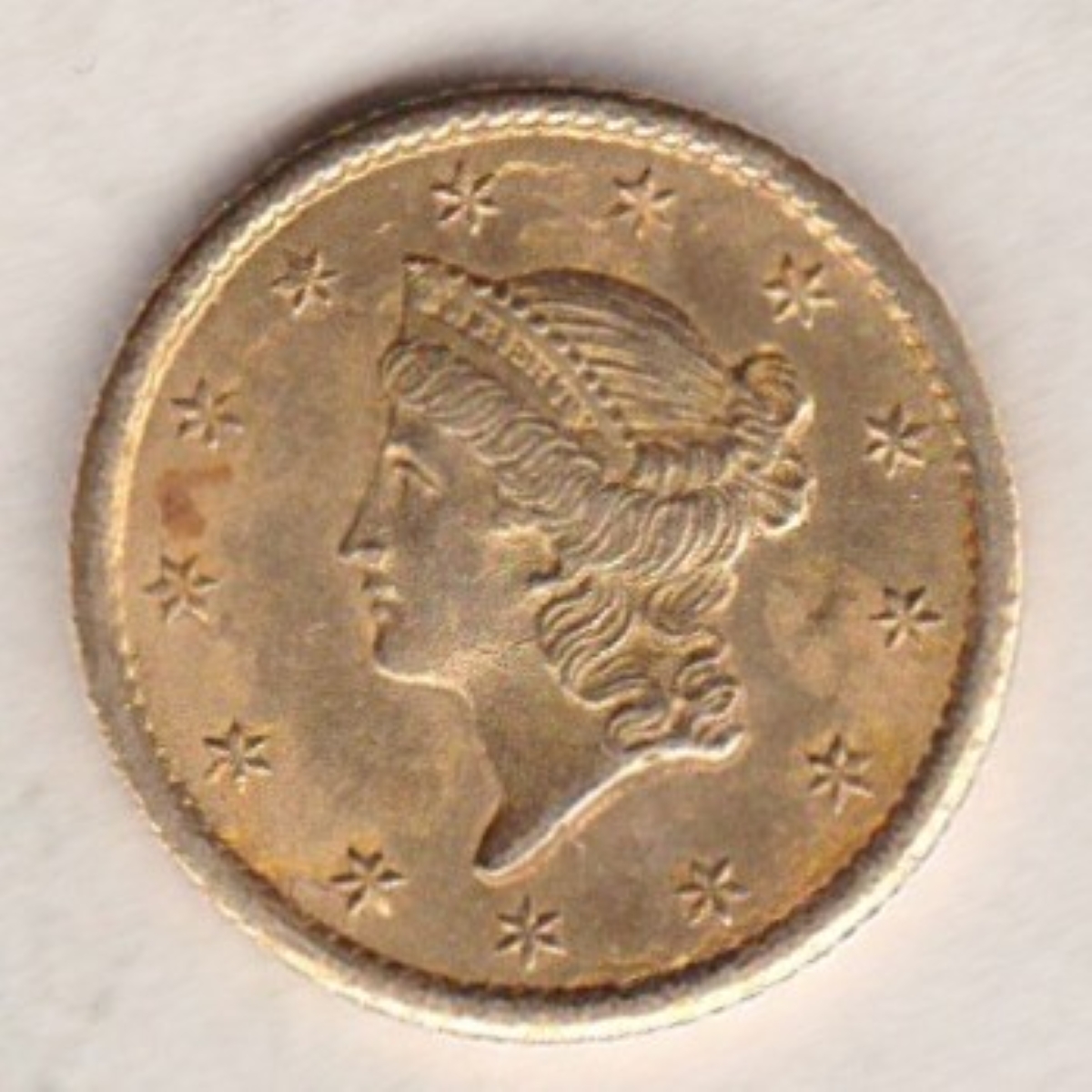 1853 USA Gold Dollar Coin | Dorset Coin Company