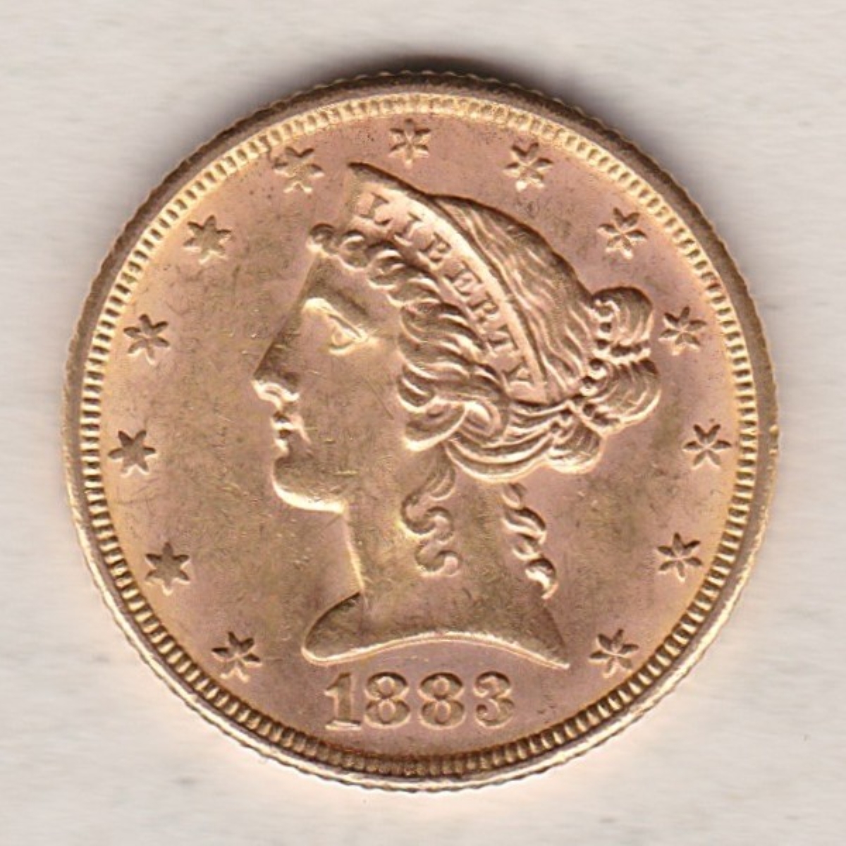 1883 USA Gold Five Dollars | Dorset Coin Company