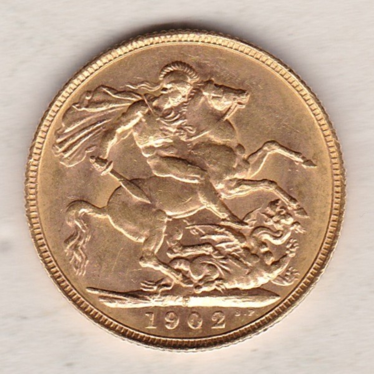 1902 P Gold Sovereign Coin – Edward VII | Dorset Coin Company