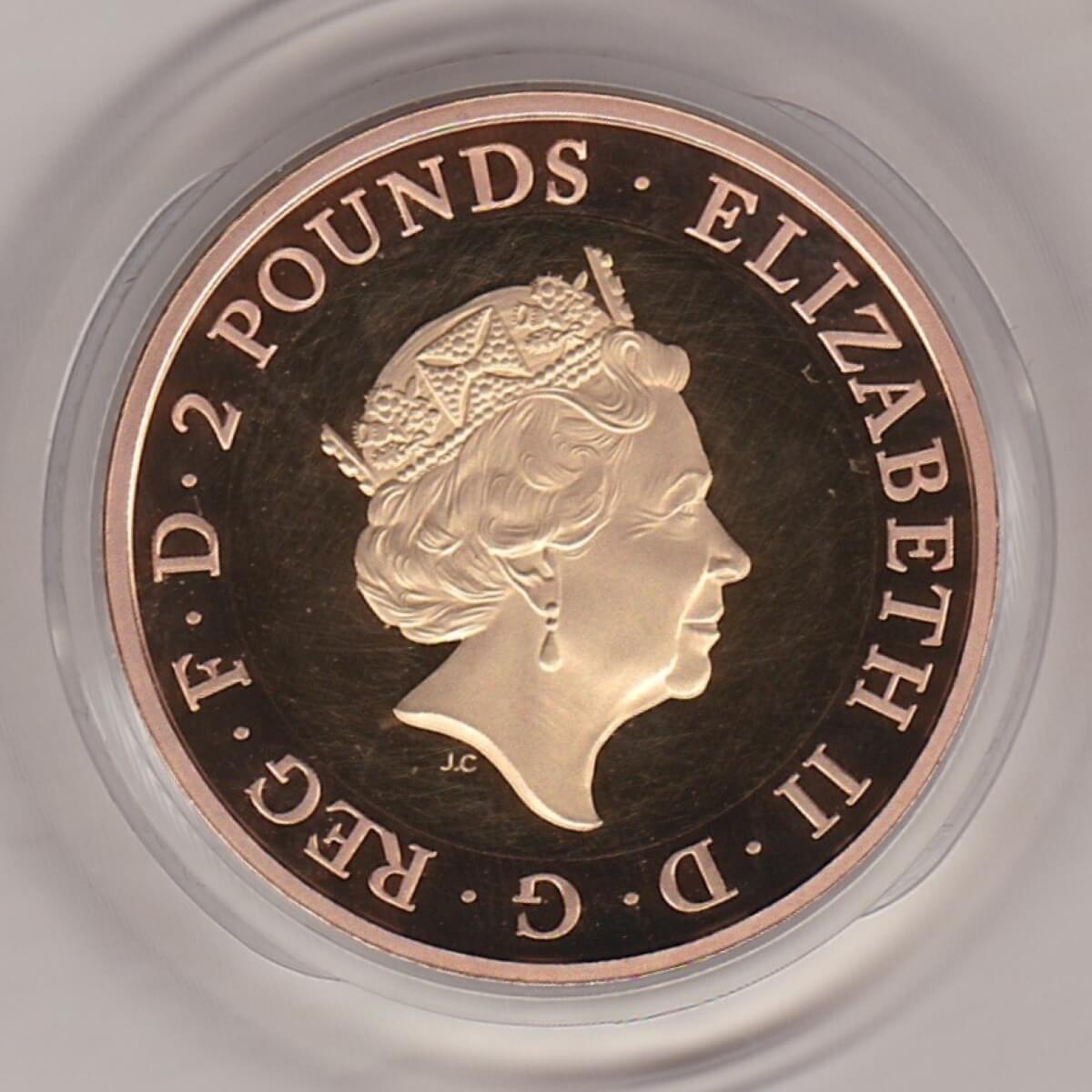 2016 Gold Proof Two Pounds Histories | Dorset Coin Company