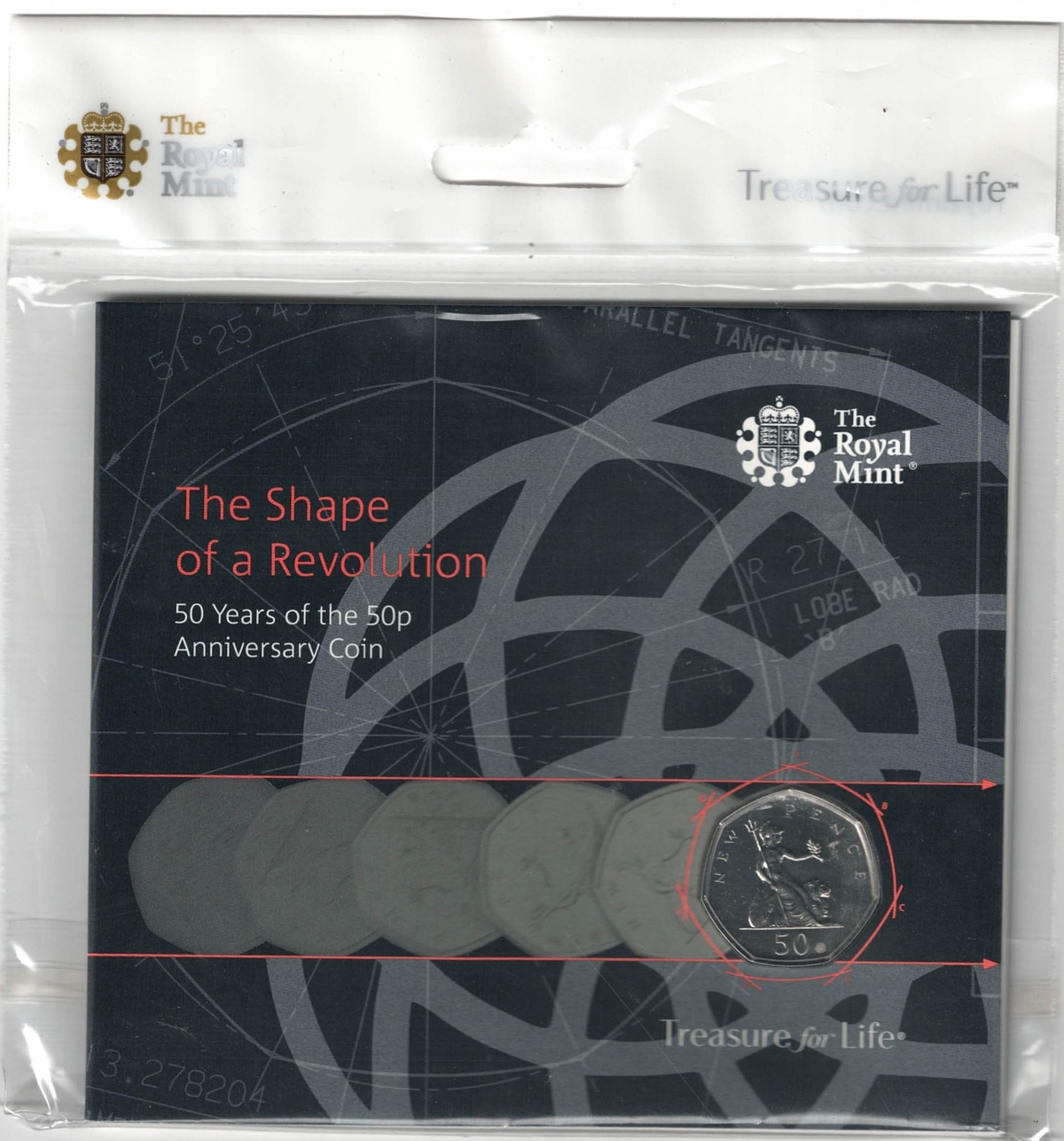 2019 Fifty Pence 50 Years of the 50p | Dorset Coin Company