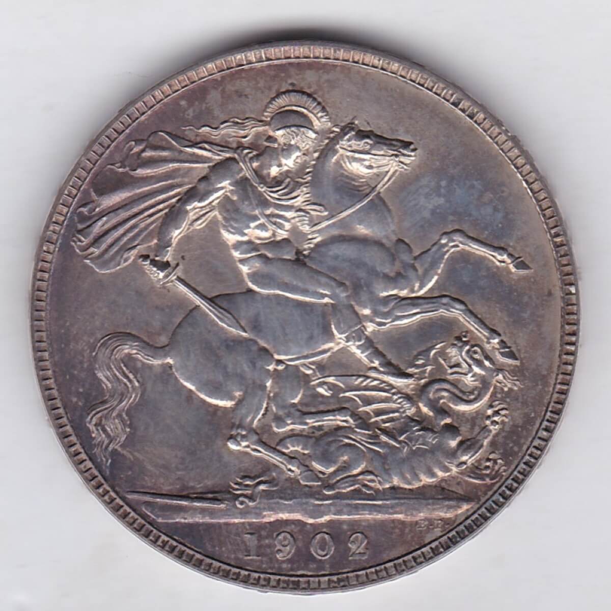 1902 Matt Proof Silver Crown - Edward VII | Dorset Coin Company