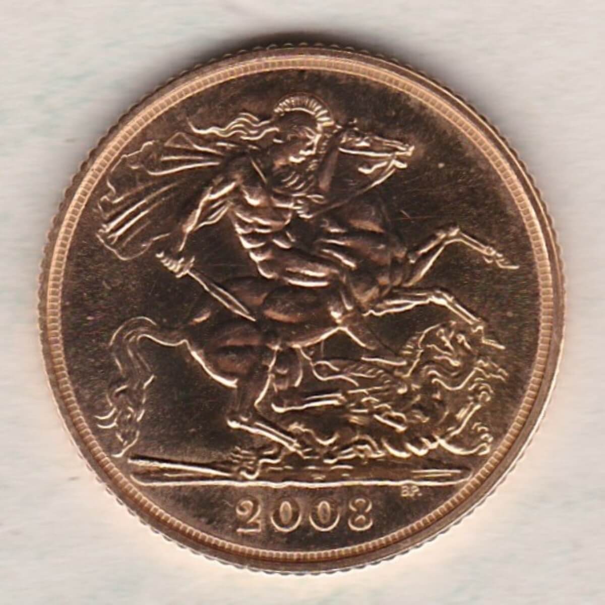 2008 Gold Sovereign - Elizabeth II | Dorset Coin Company